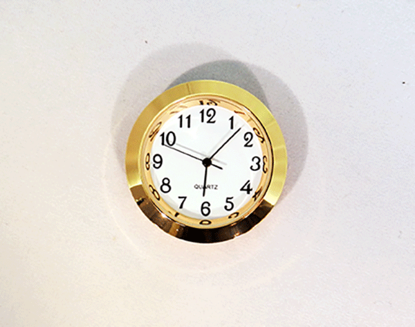 Clock Inserts - Buy 1-7/16" (37mm) Clock Fitups | Bear Woods Supply