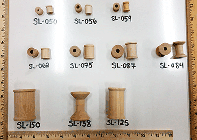 Wood Spools - Buy wooden craft spools | Bear Woods Supply