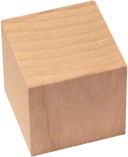 Wooden blocks 1-3/4 inch wood Cubes