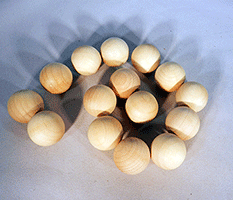 Wood Balls - Buy full round wooden balls in many sizes | Bear Woods Canada